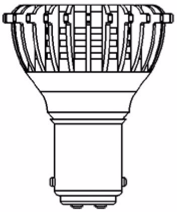 Bulbs N Lighting. SATCO S9005 2WLED/GBF/ELEVATOR/12VAC/DC LED Light Bulb