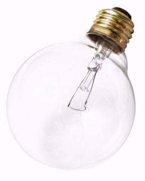 Bulbs N Lighting. SATCO A3648 40G25 Standard Clear 130V Incandescent ...