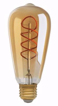 Bulbs N Lighting. SATCO S9967 4ST19/SPIRAL/LED/AMB/120V LED Light Bulb